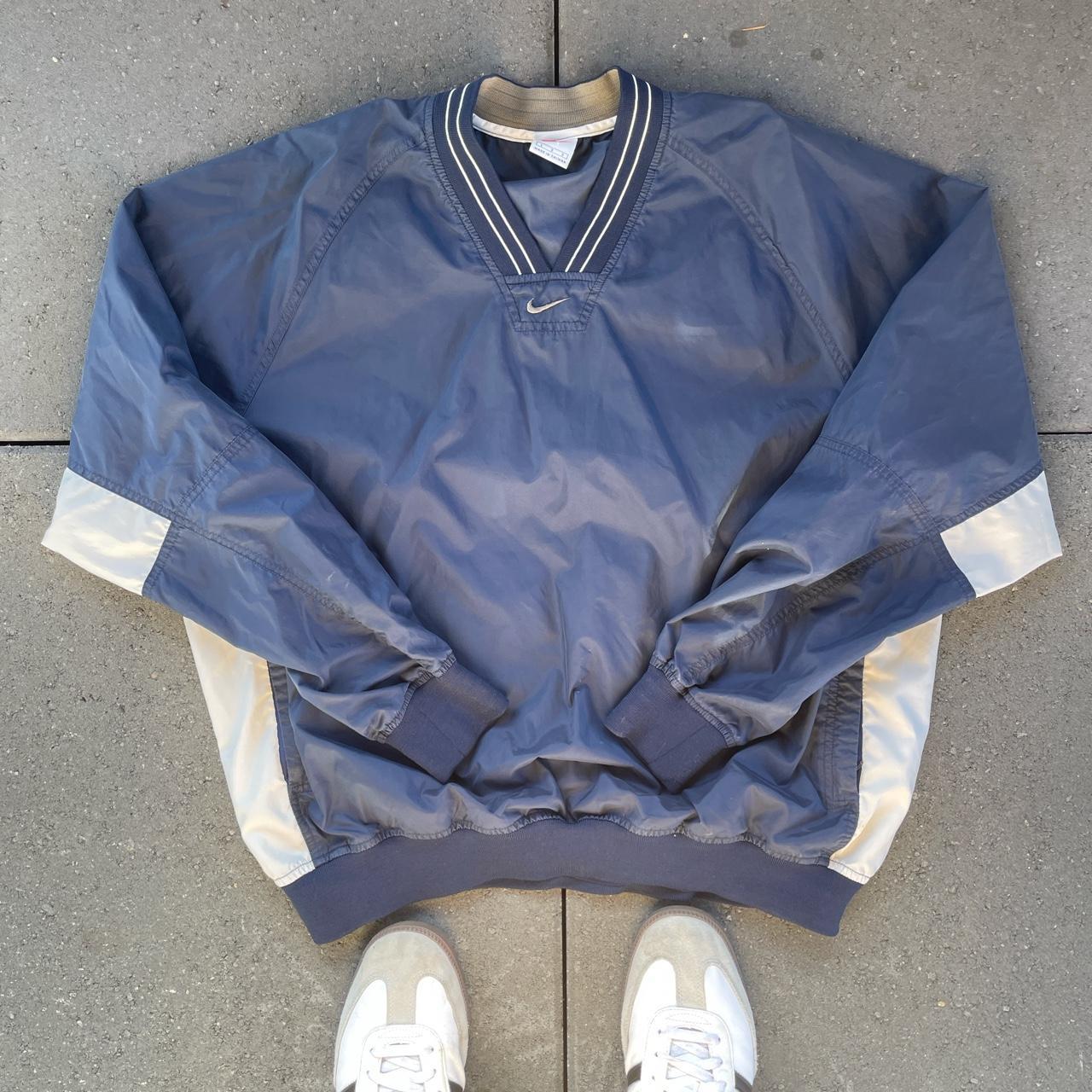 Late 90s Nike windbreaker pullover, 90s tag, super... - Depop