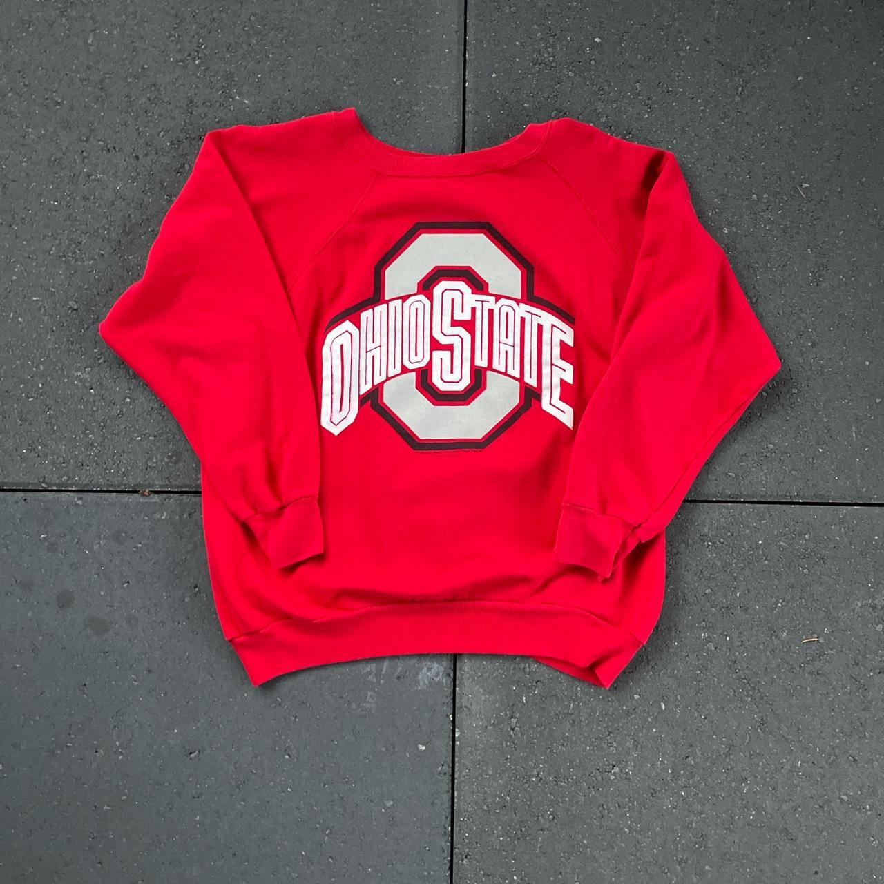 80s Ohio State Crewneck, 80s cut, super sick... - Depop