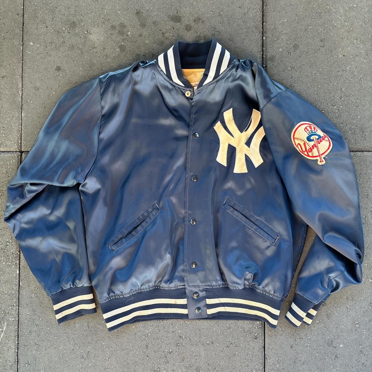 80s Yankees varsity jacket, super rare, amazing... - Depop