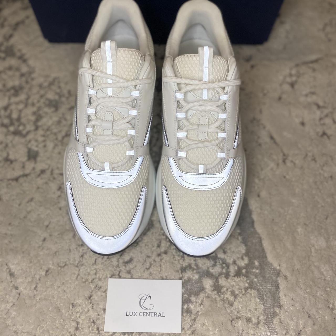 DIOR B22 Trainers Mesh White Size UK 11 / EU 45... - Depop
