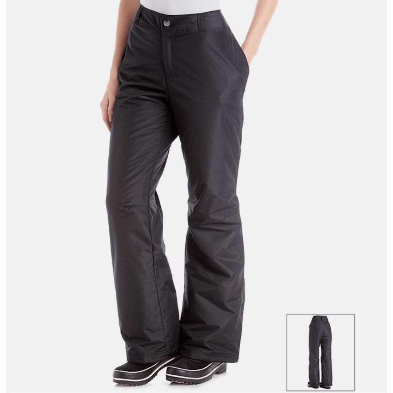 Exertek NWT Women's Black Snow Ski Pants, size... - Depop
