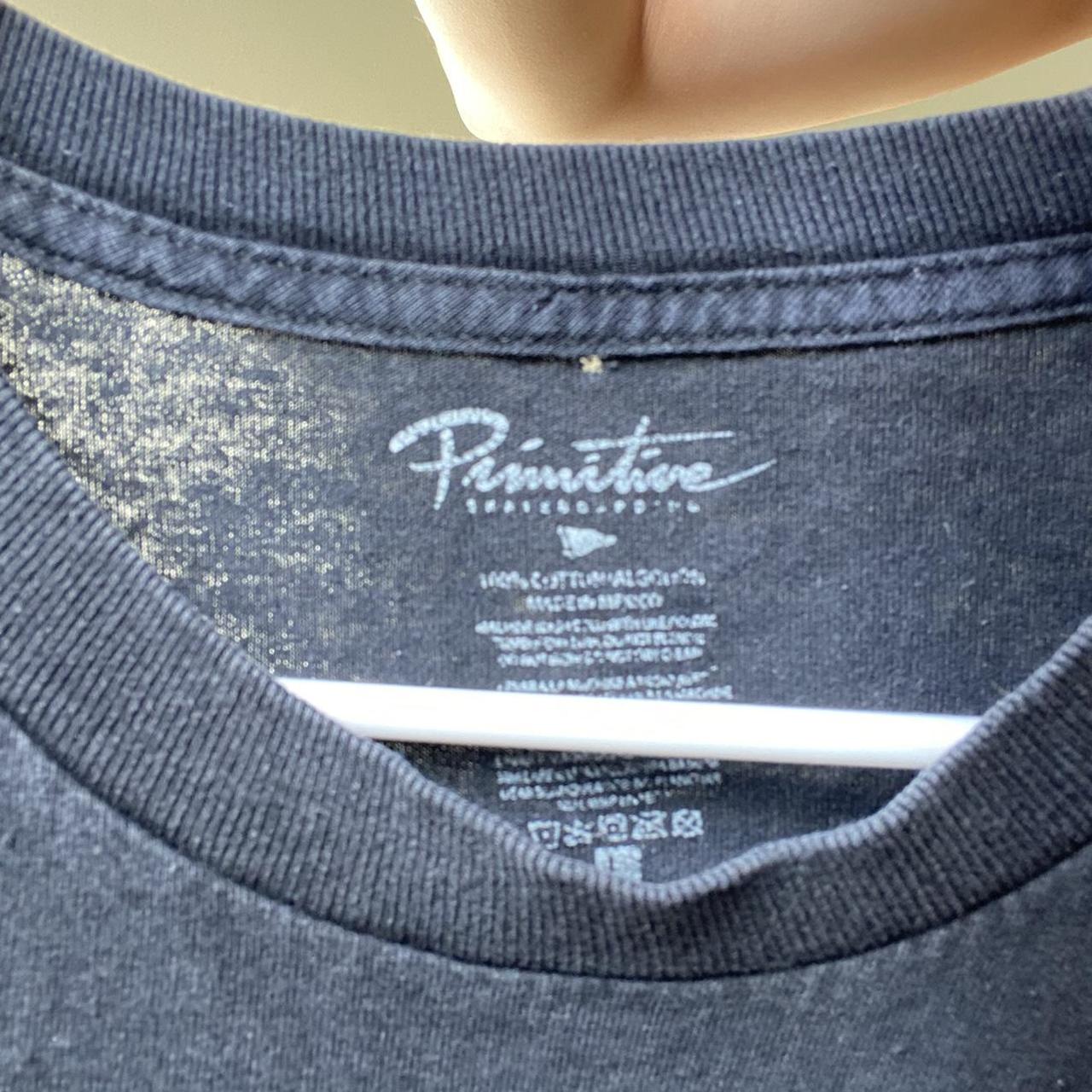 Primitive Men's Black T-shirt | Depop