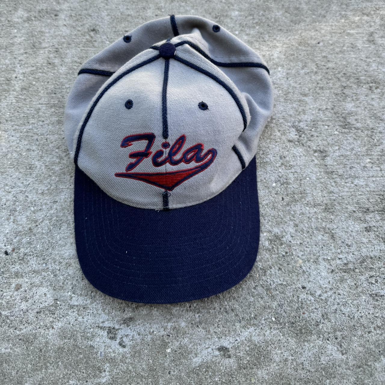 Vintage FILA SnapBack hat - Depop