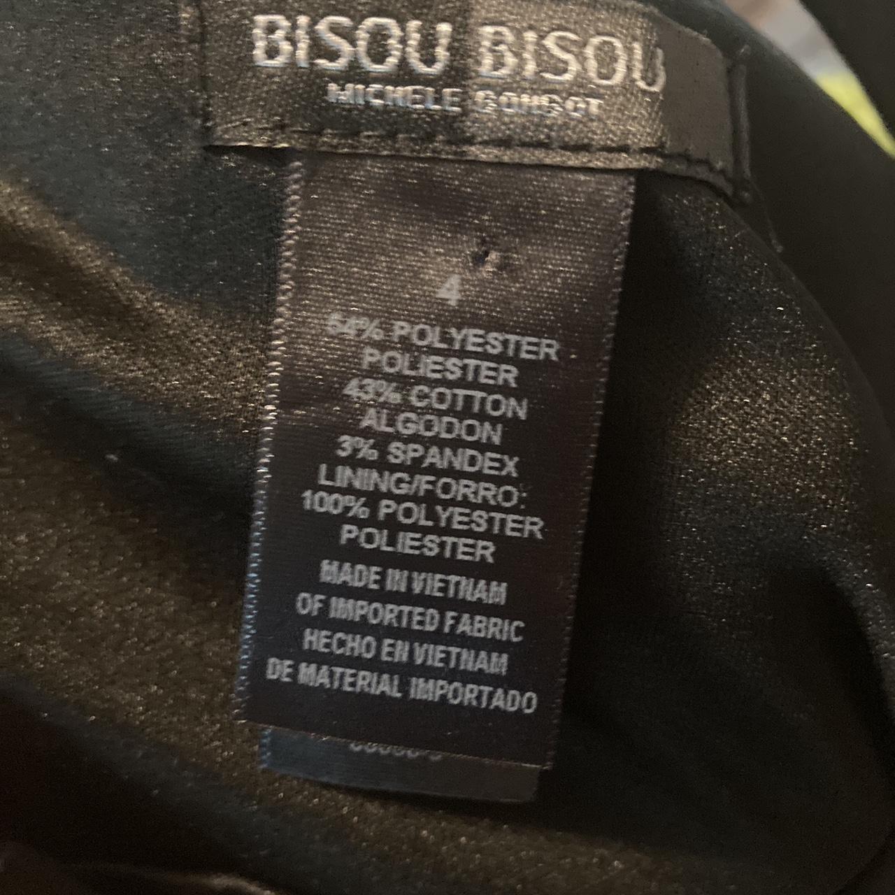 Bisou Bisou little black cocktail dress. Zip back.... - Depop