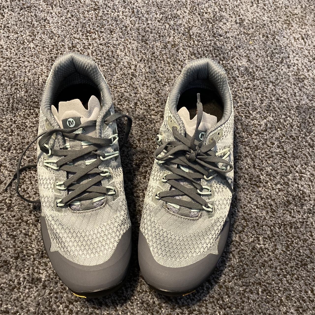 Merrill gray sneakers. Women’s size 10. Excellent... - Depop