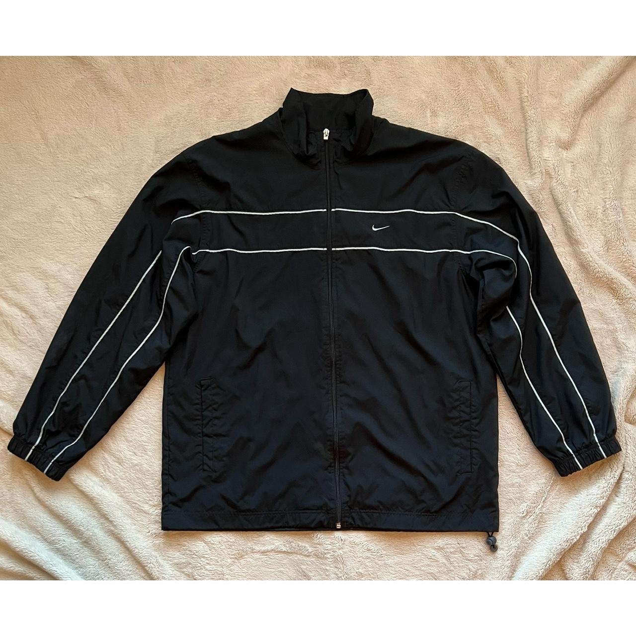 Vintage Silver Tag Nike Track Jacket * Size: XL *... - Depop