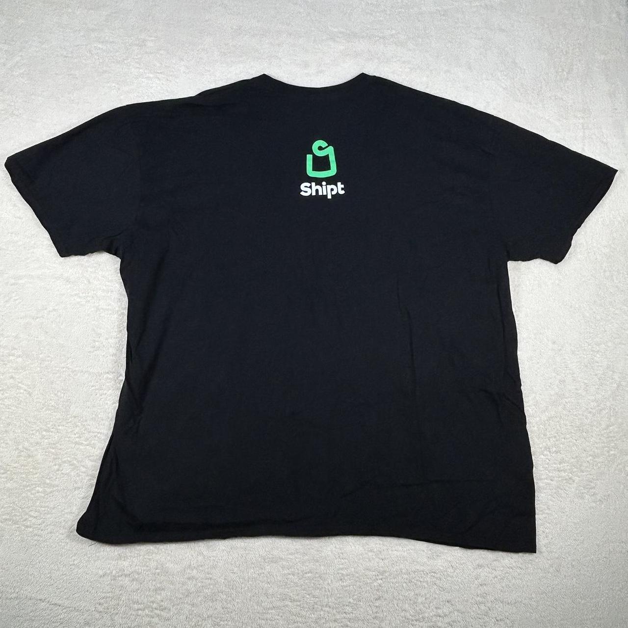Shipt Gildan Graphic Logo T-Shirt Mens 3XL Black... - Depop