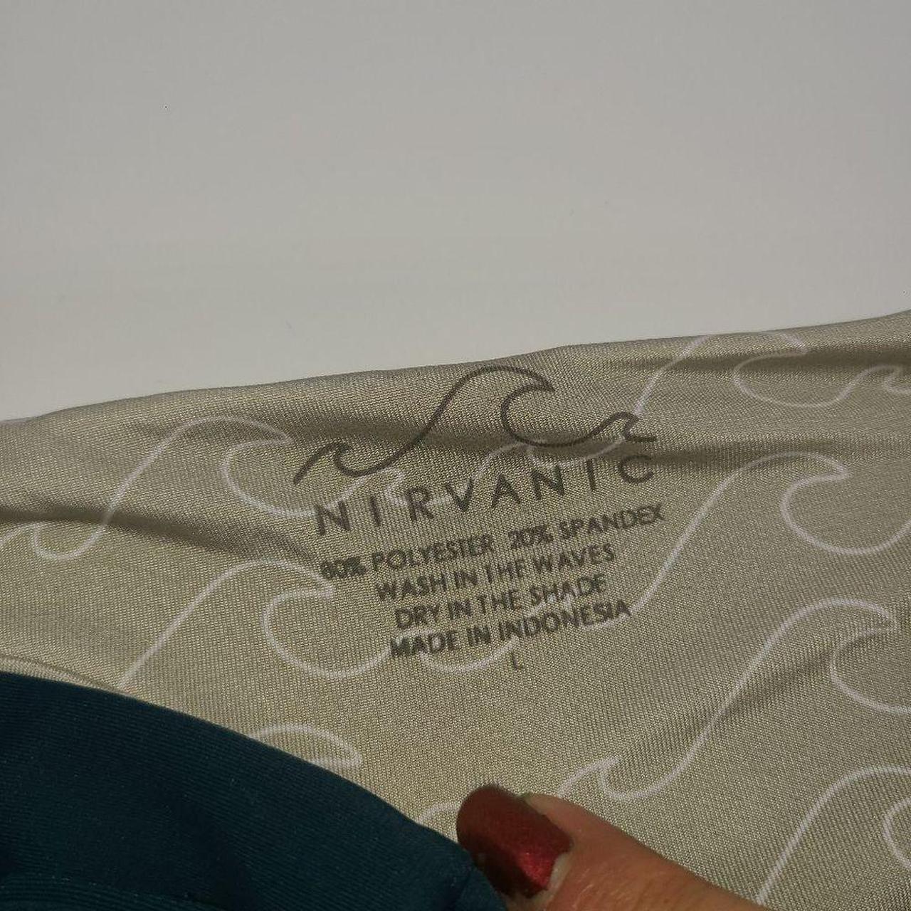 Nirvanic Swim Bikini Kehlani Top in Jungle (L) A... - Depop