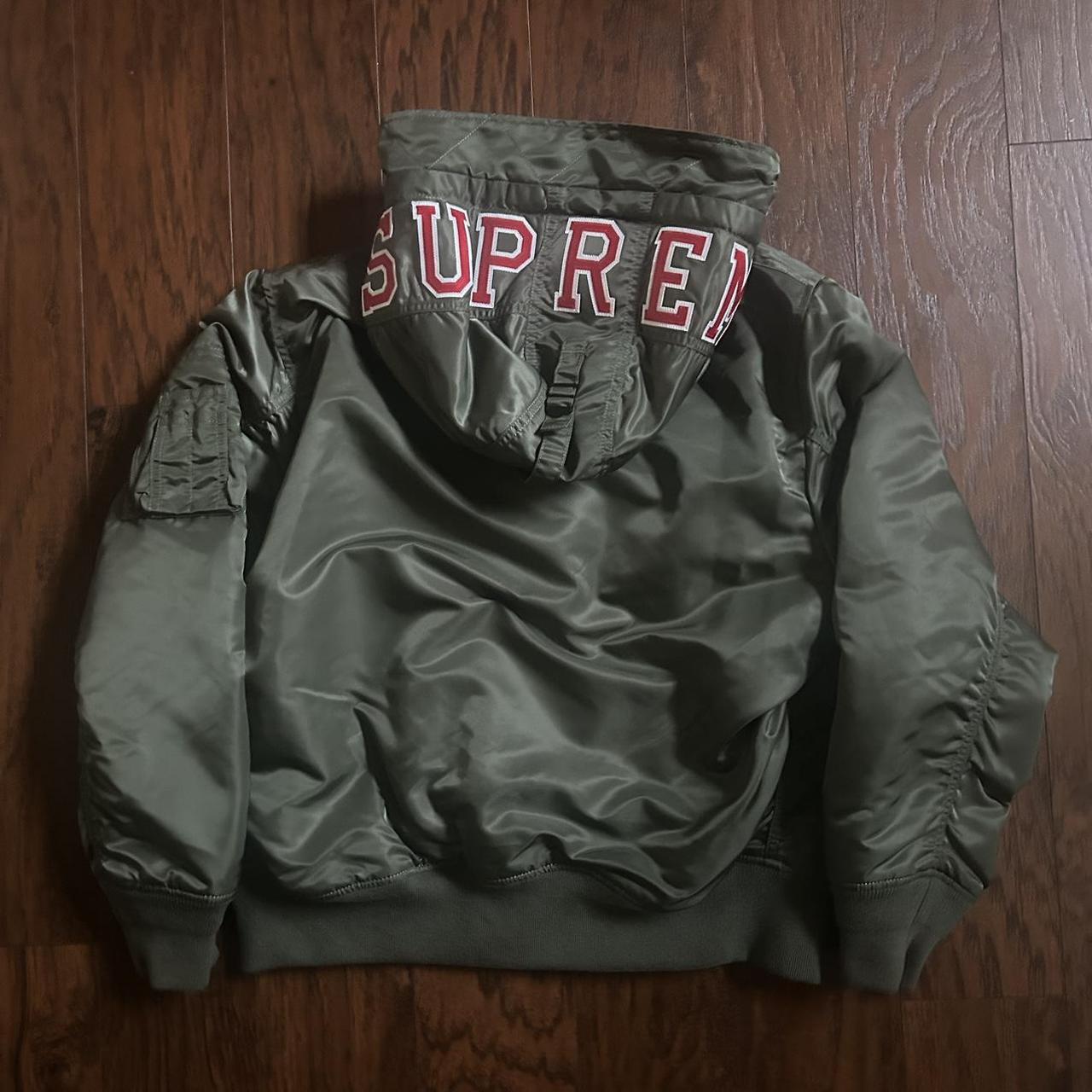 MA-1 Supreme Bomber jacket. Super super nice and has... | Depop