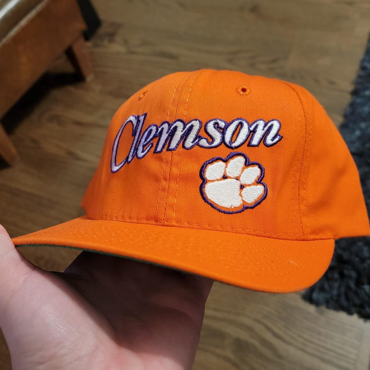 Vintage Clemson Tigers Hat By Starter Very good... - Depop