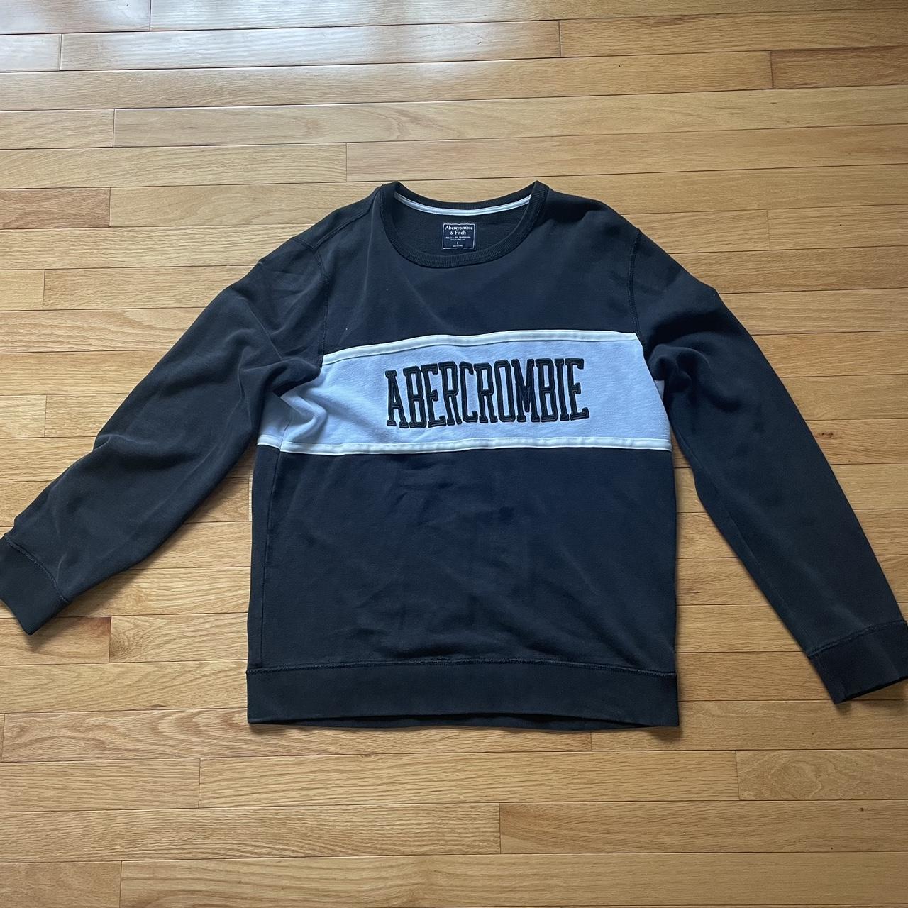 Vintage Abercrombie & Fitch Crewneck/ Sweatshirt -... - Depop