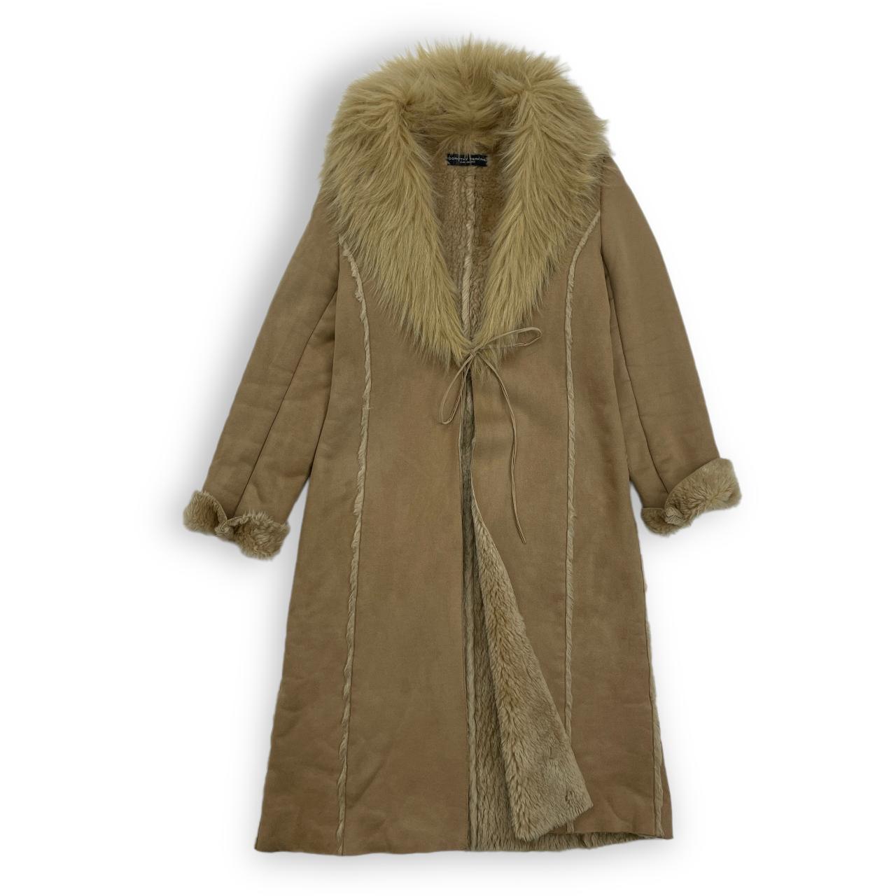 Vintage Afghan Coat. Label Size – 10 - Modelled on... | Depop