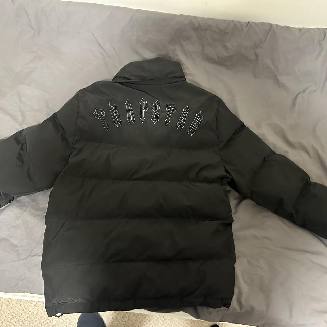 Trapstar Irongate jacket Medium, Black Had for... - Depop