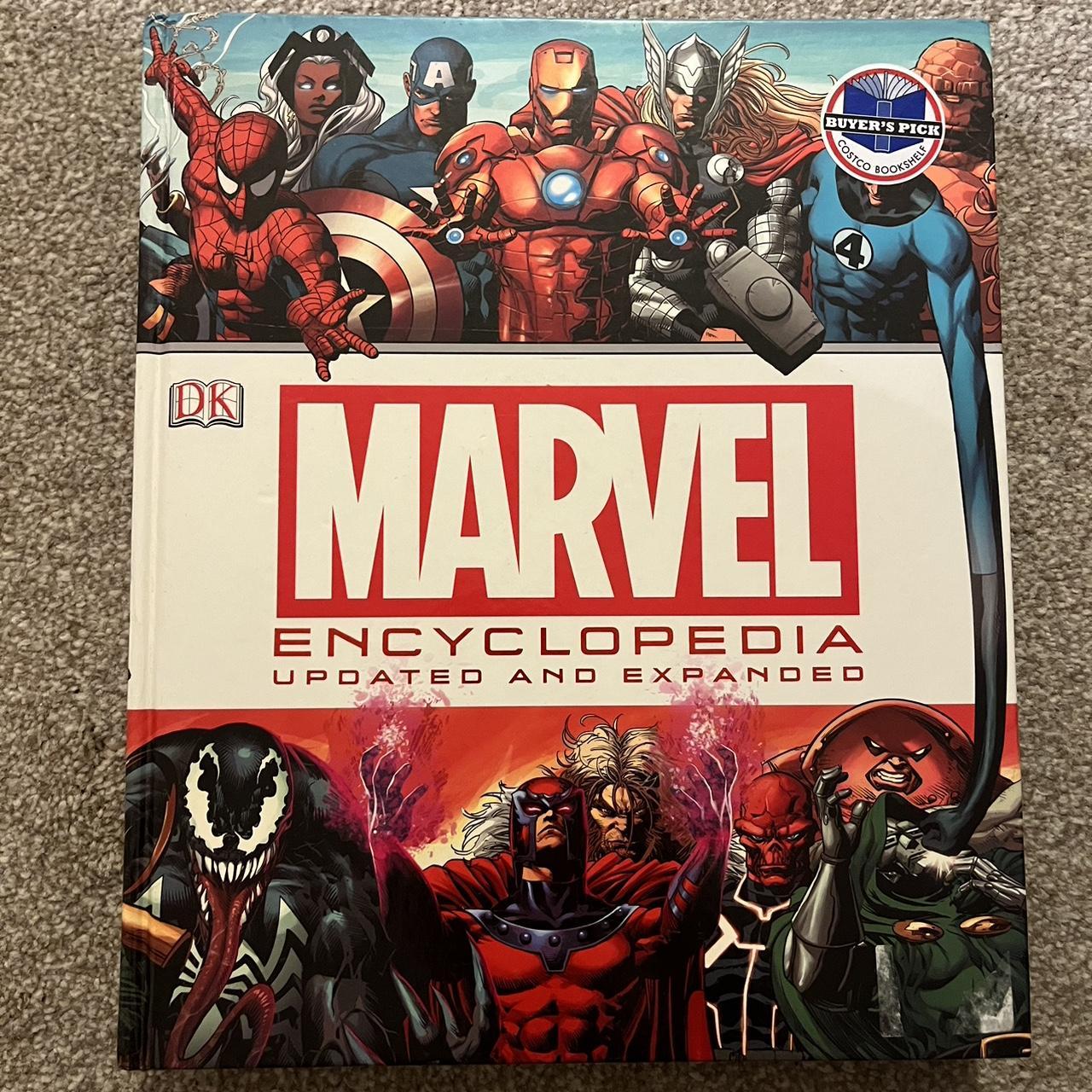 Marvel encyclopedia hardback book tells you... - Depop