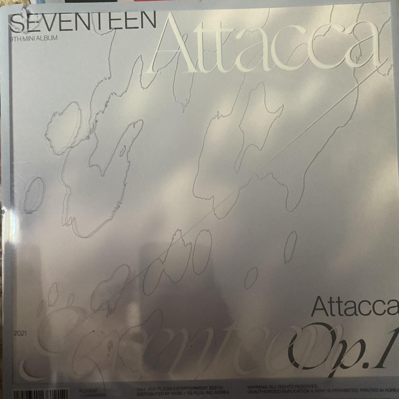 SEVENTEEN Attacca Album Op 1, everything expect... - Depop
