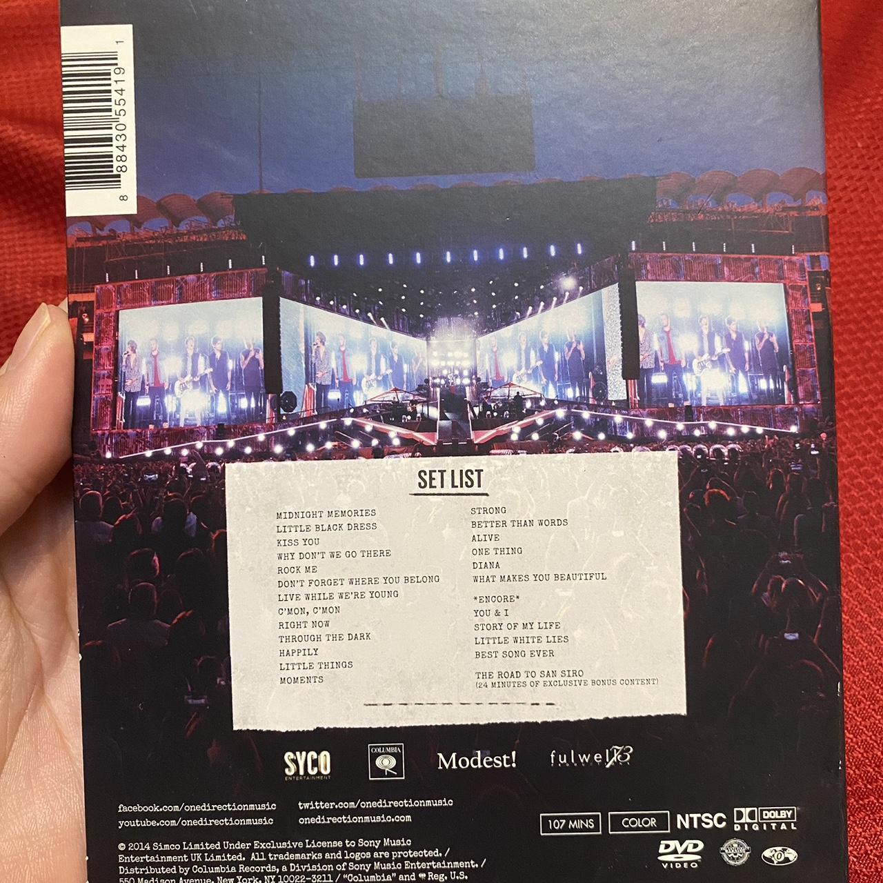 One Direction concert DVD live from San Siro. Works... - Depop