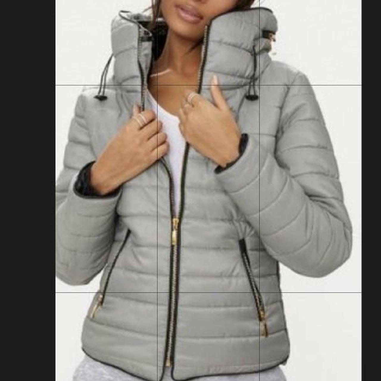 Grey PLT puffer coat. Never been worn Still got... - Depop