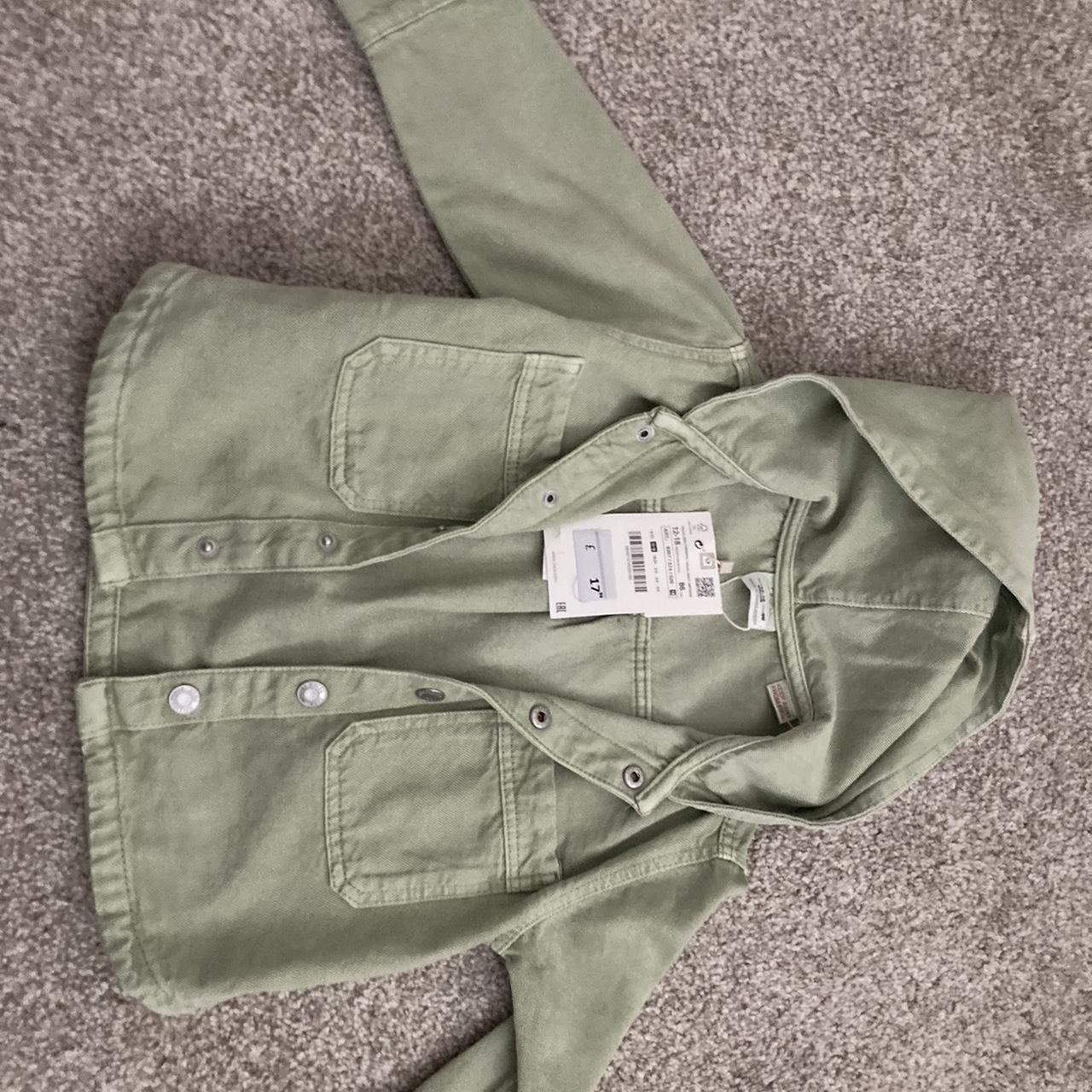 Zara Green Jacket | Depop