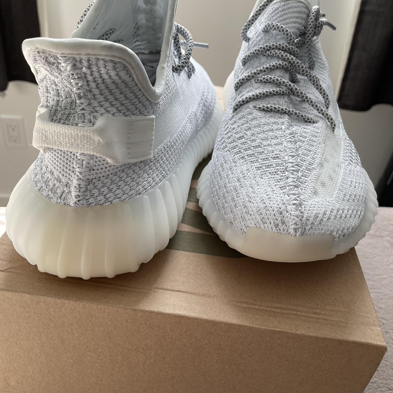 Yeezy 350 static “reflective” R3ps Size 11 - Depop
