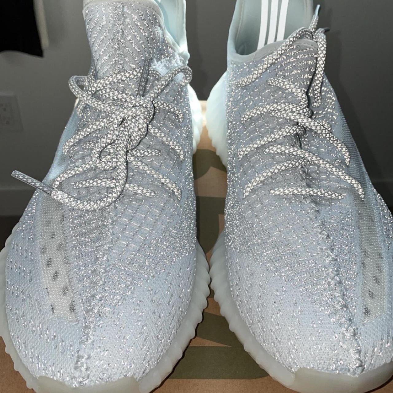 Yeezy 350 static “reflective” R3ps Size 11 - Depop