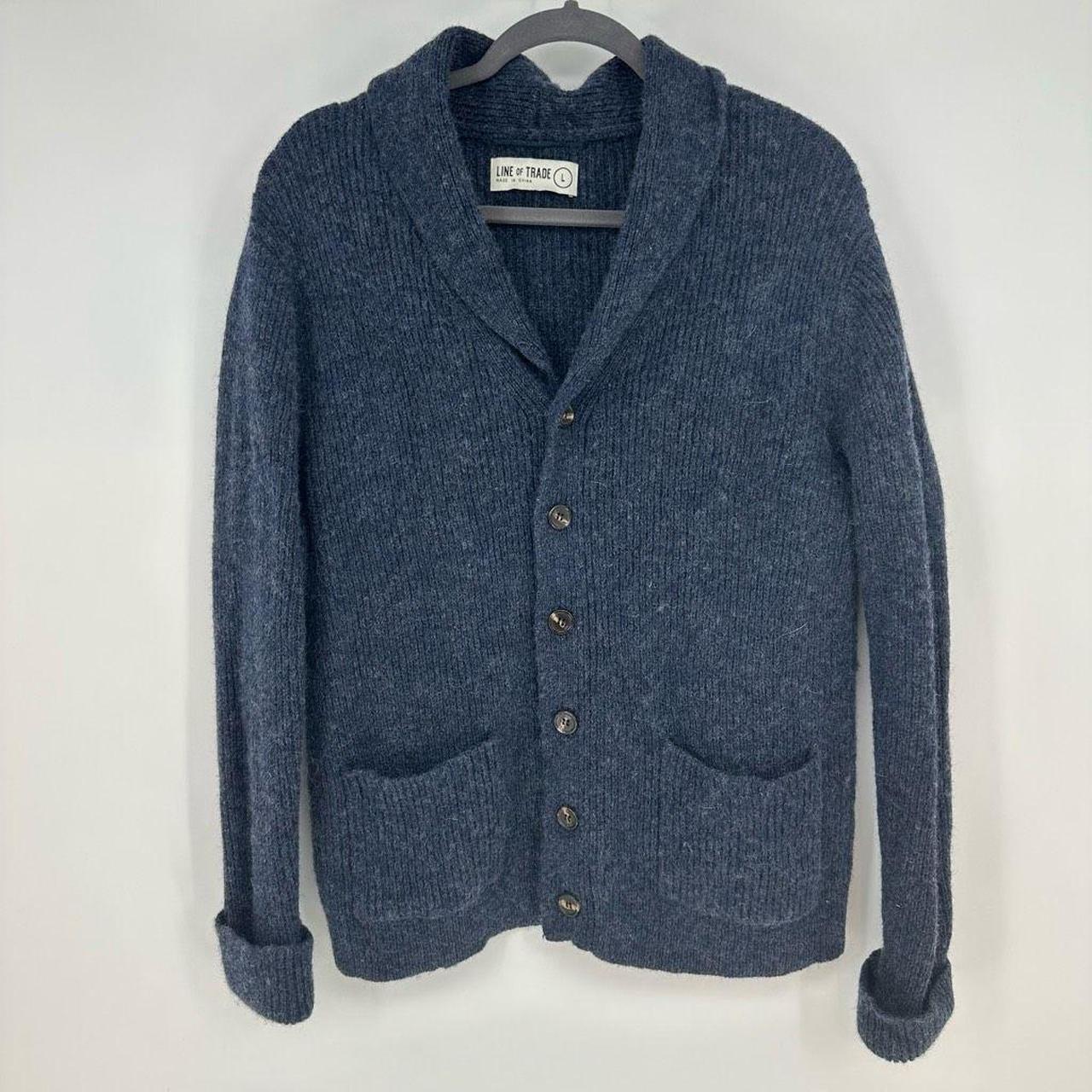 Line of Trade Mens Dockside Shawl Cardigan Sweater ... - Depop