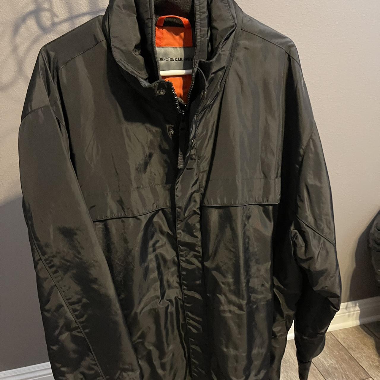 JOHNSTON & MURPHY Zip Up Jacket Size doesn’t say so... - Depop