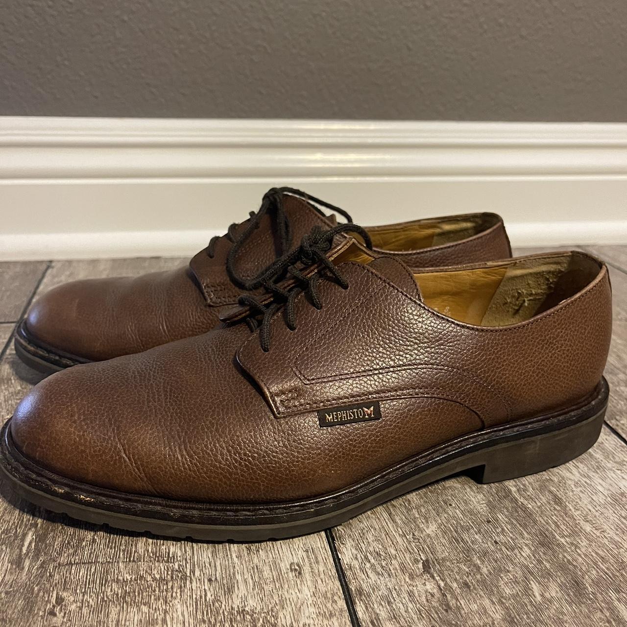 Mephisto Goodyear Welt Men Shoes ~ Genuine Leather - Depop