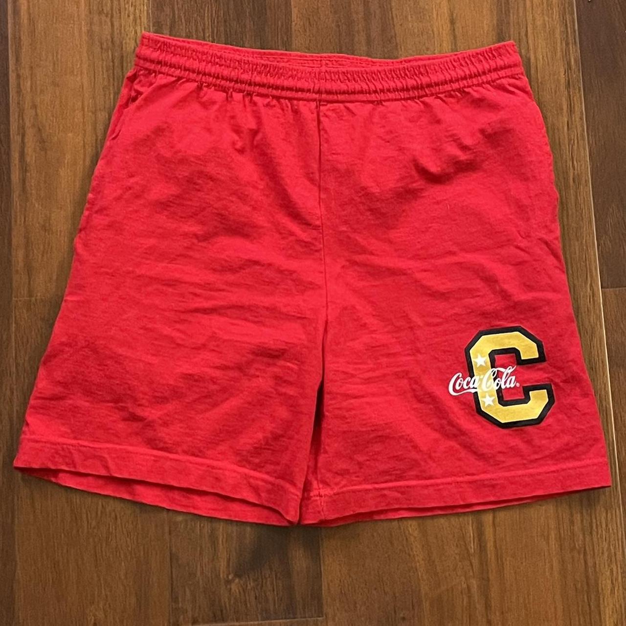 Vintage 90s Coca Cola 1992 Shorts Adult Large... - Depop