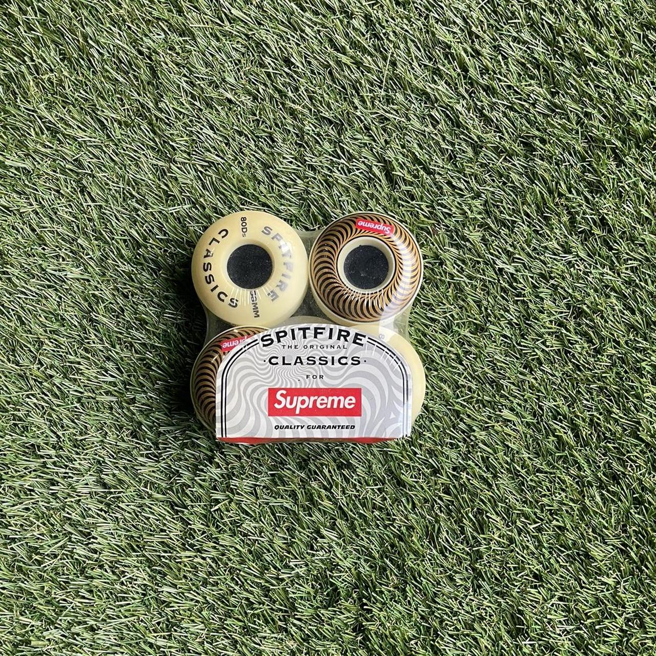 Supreme x Spitfire skate wheels new in packaging... - Depop