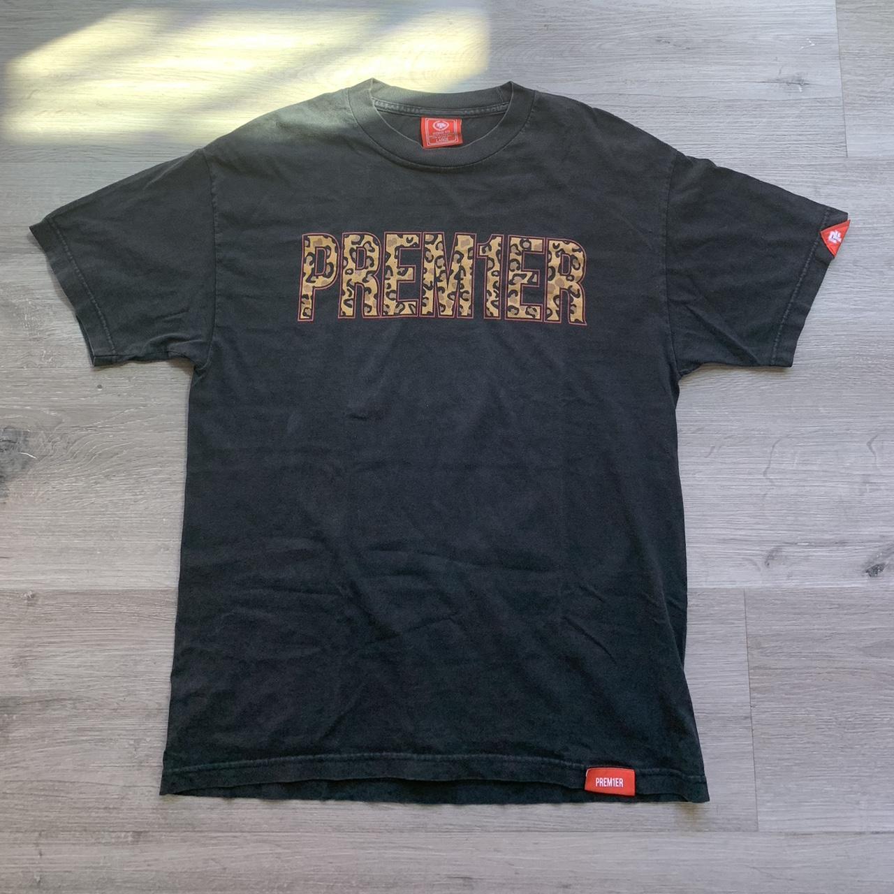PREM1ER Animal Print Tee Size: L - Depop