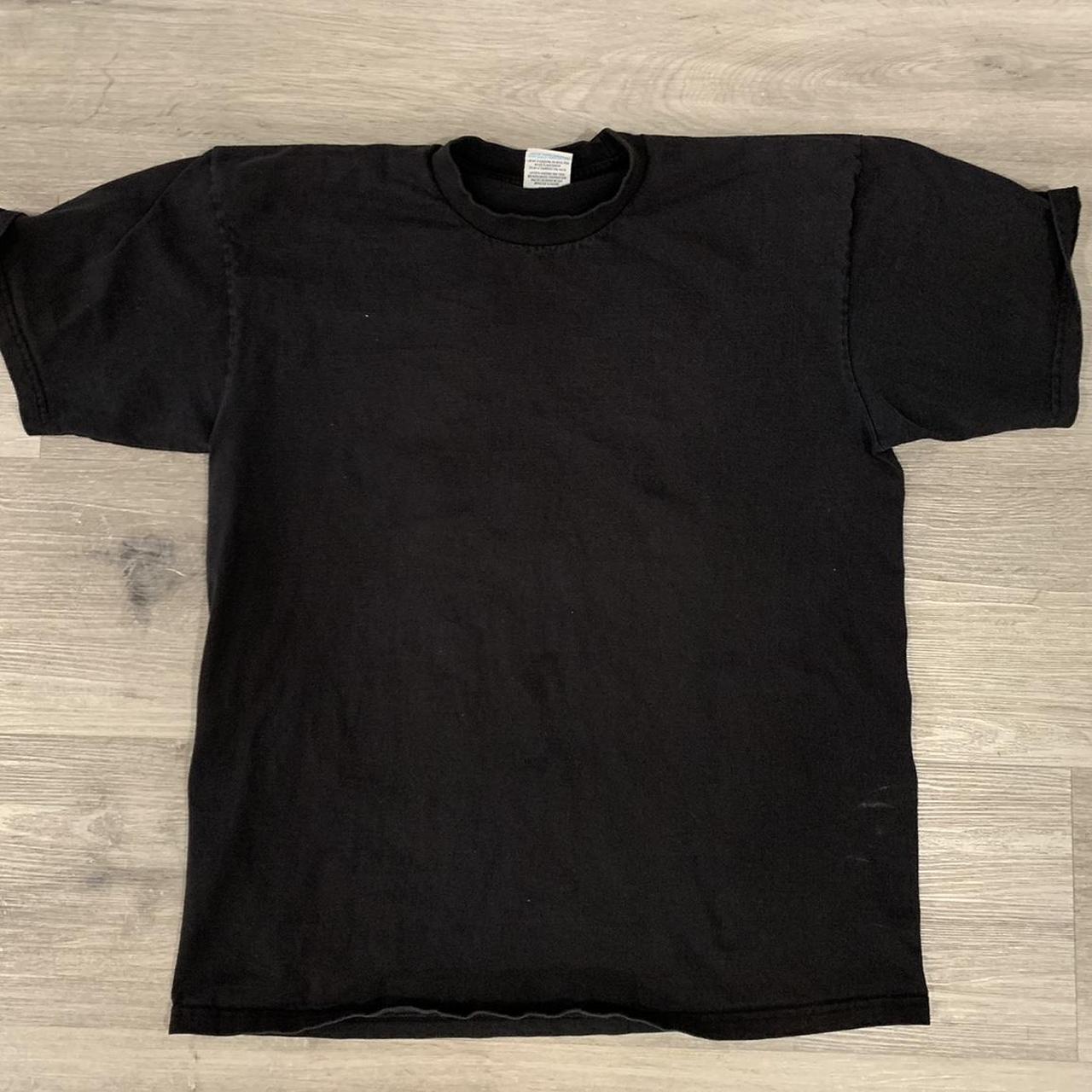 Blank Pro Club Tee Black Size: XL - Depop