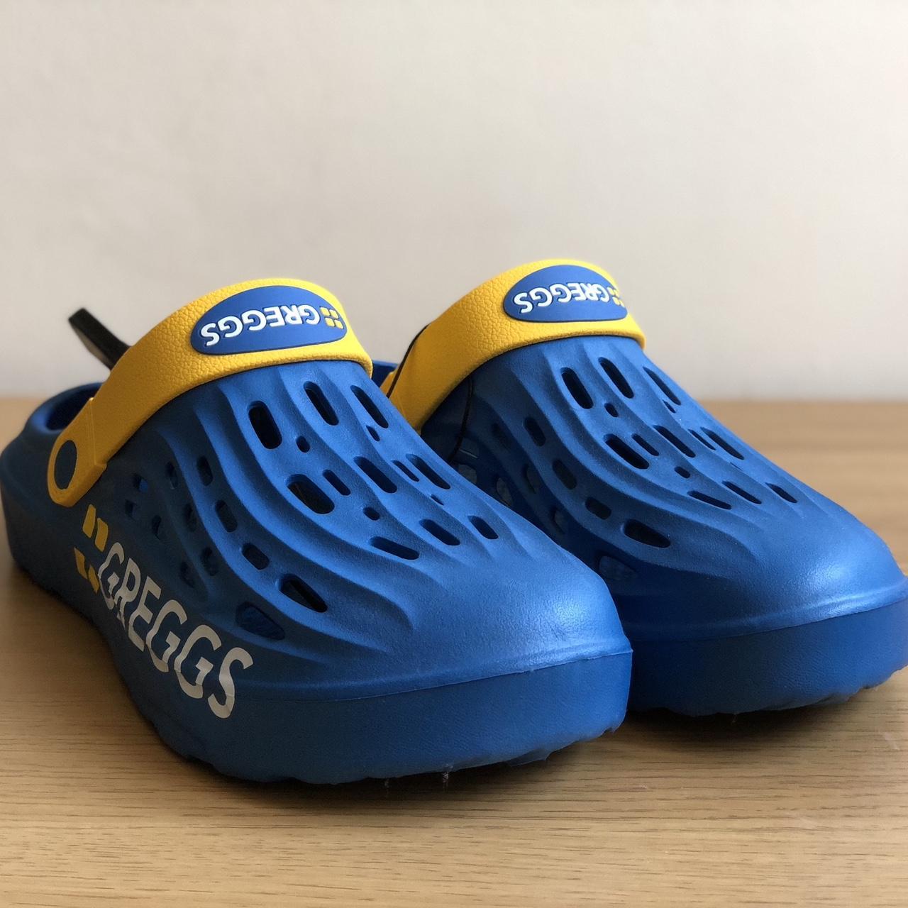 Greggs x Primark crocs - BRAND NEW with tags Brand... - Depop