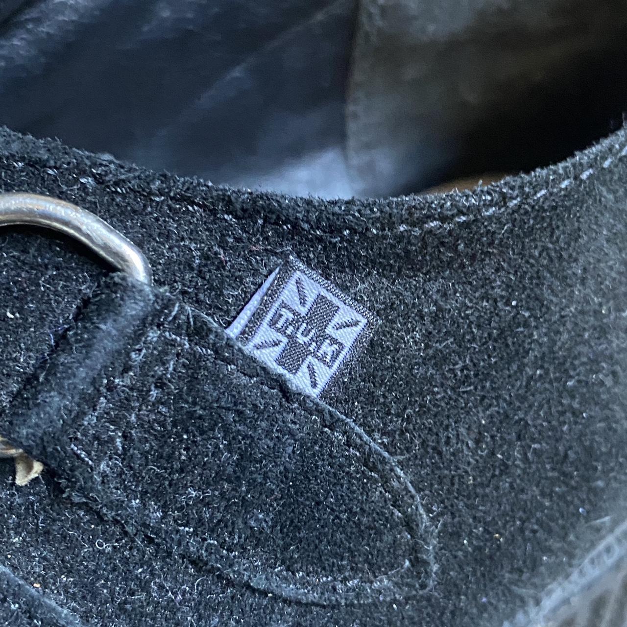 Black suede creepers US size 7 Missing insoles and... - Depop