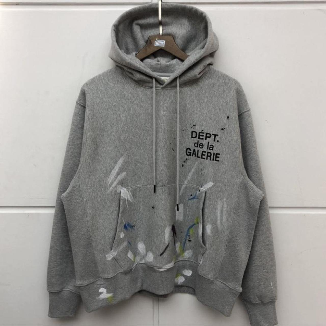 baggy gallery dept hoodie very comfy #gallerydept... - Depop