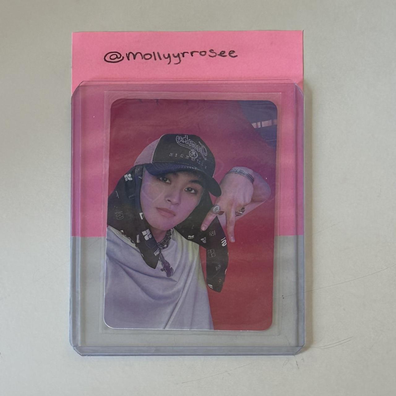 official nct 127 ay-yo mark photocard - stamped... - Depop