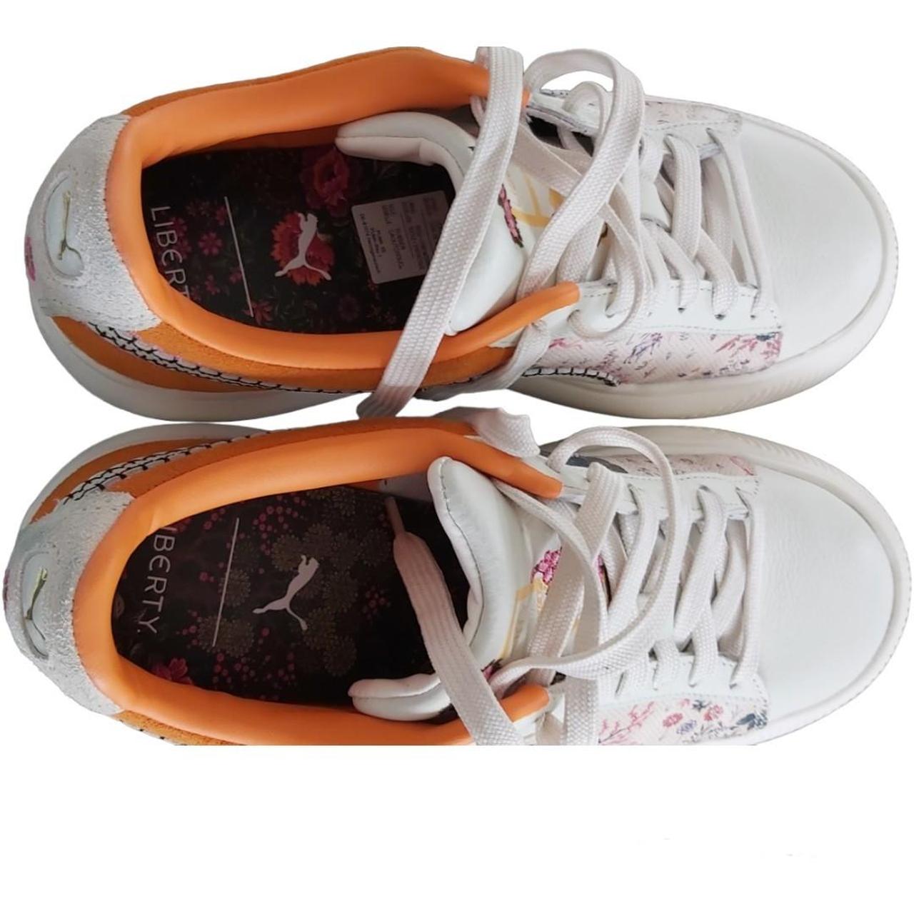 Puma liberty of London X WMNS suede Mayu floral... - Depop