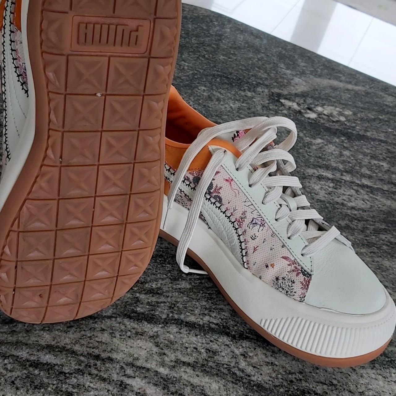 Puma liberty of London X WMNS suede Mayu floral... - Depop