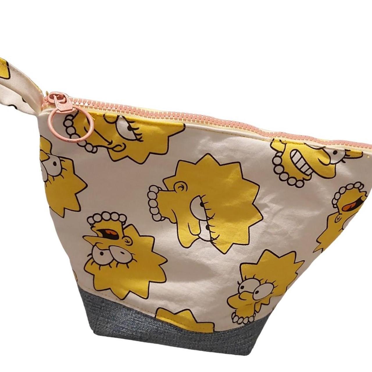 Handmade Lisa Simpsons cosmetic bag Perfect for... - Depop