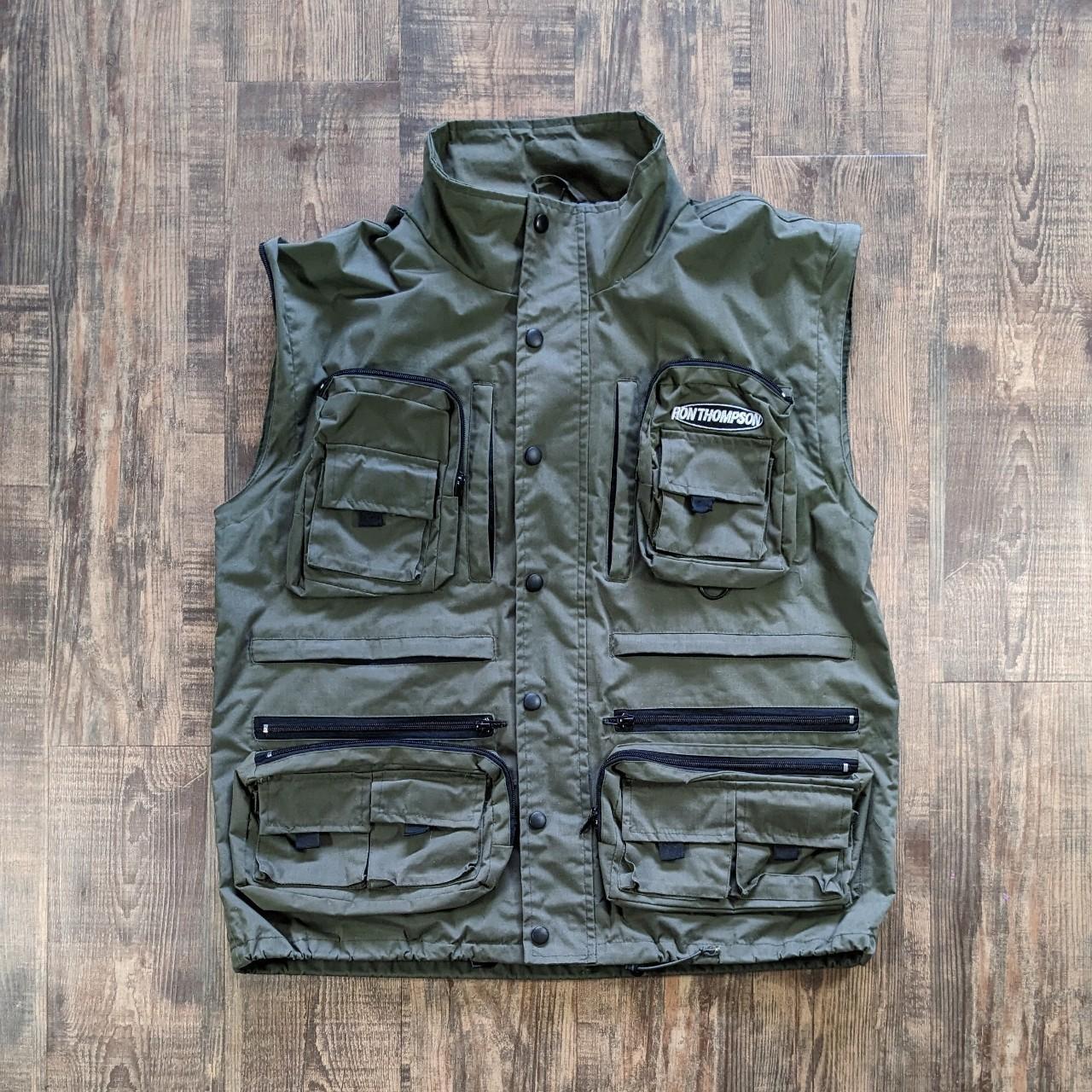 3-1 Ron Thompson vintage Y2K Tech utility jacket. So... - Depop