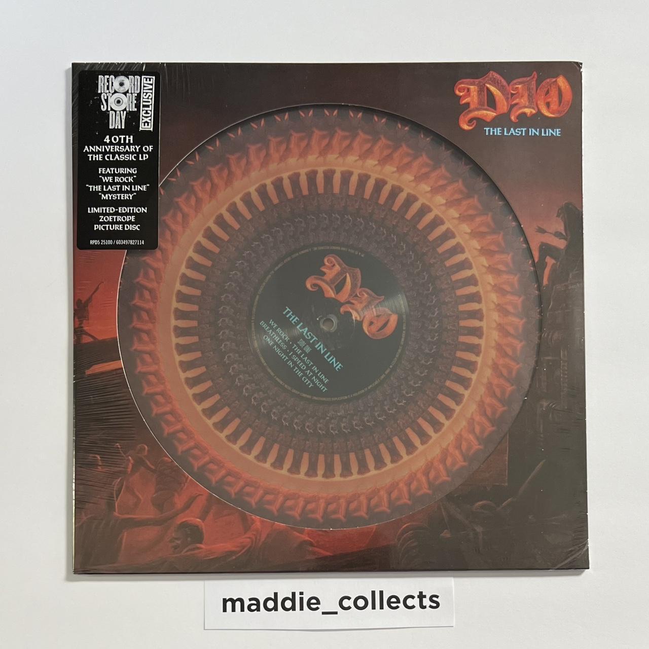 Dio - The Last In Line (40th Anniversary Zoetrope... - Depop