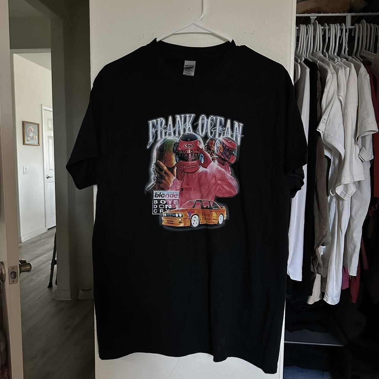 custom frank ocean graphic tee size M but can fit up... - Depop