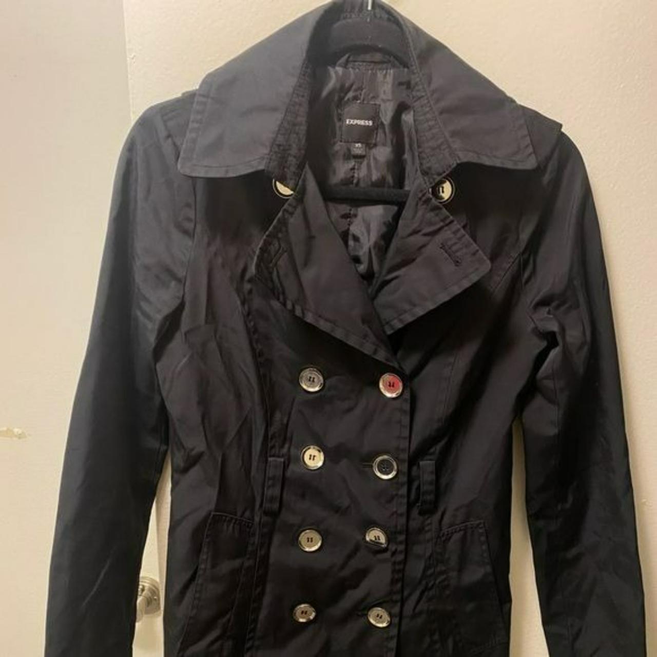 Express Women's Black Jacket | Depop