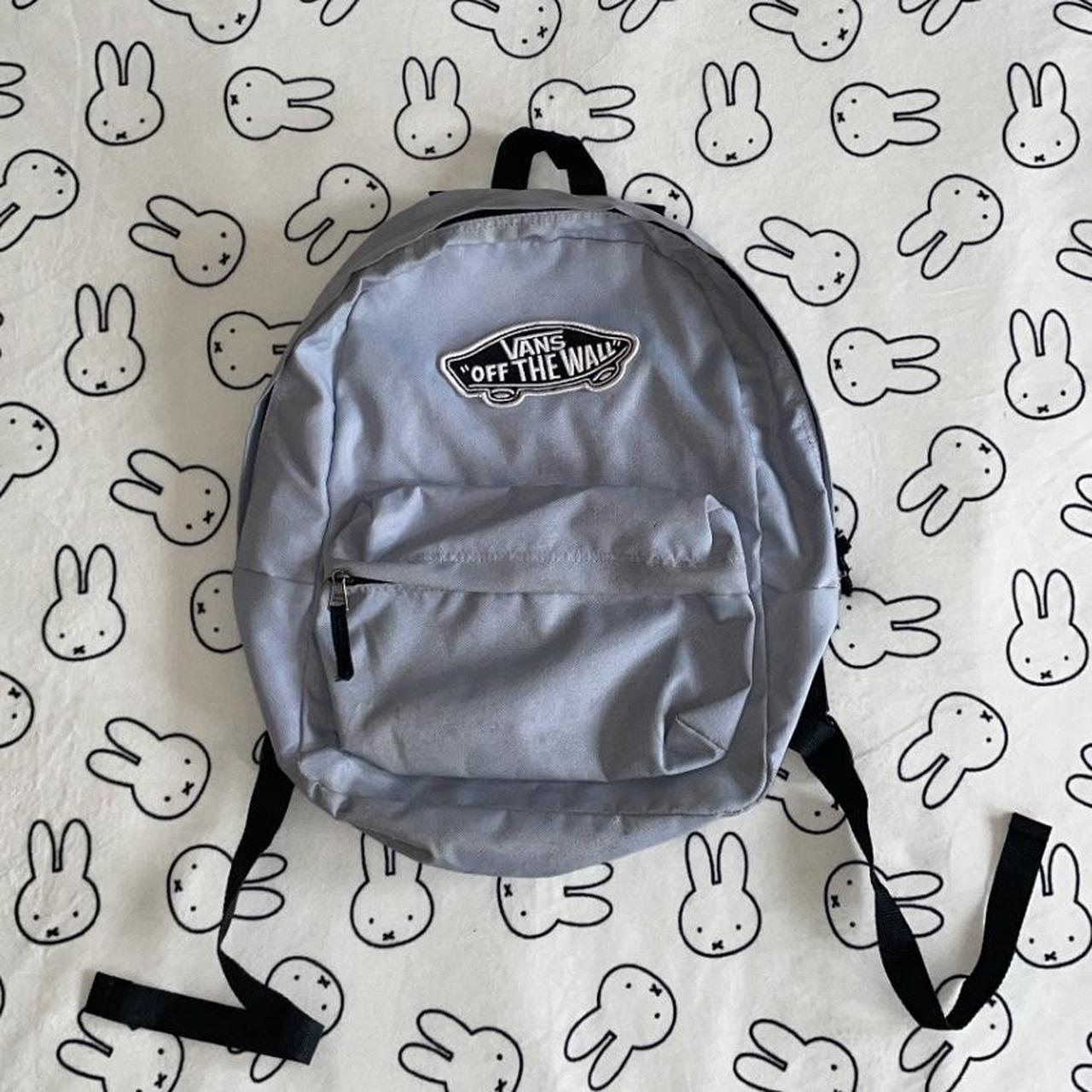 Cute Baby Blue Vans Backpack ♪ Perfect bag for... - Depop
