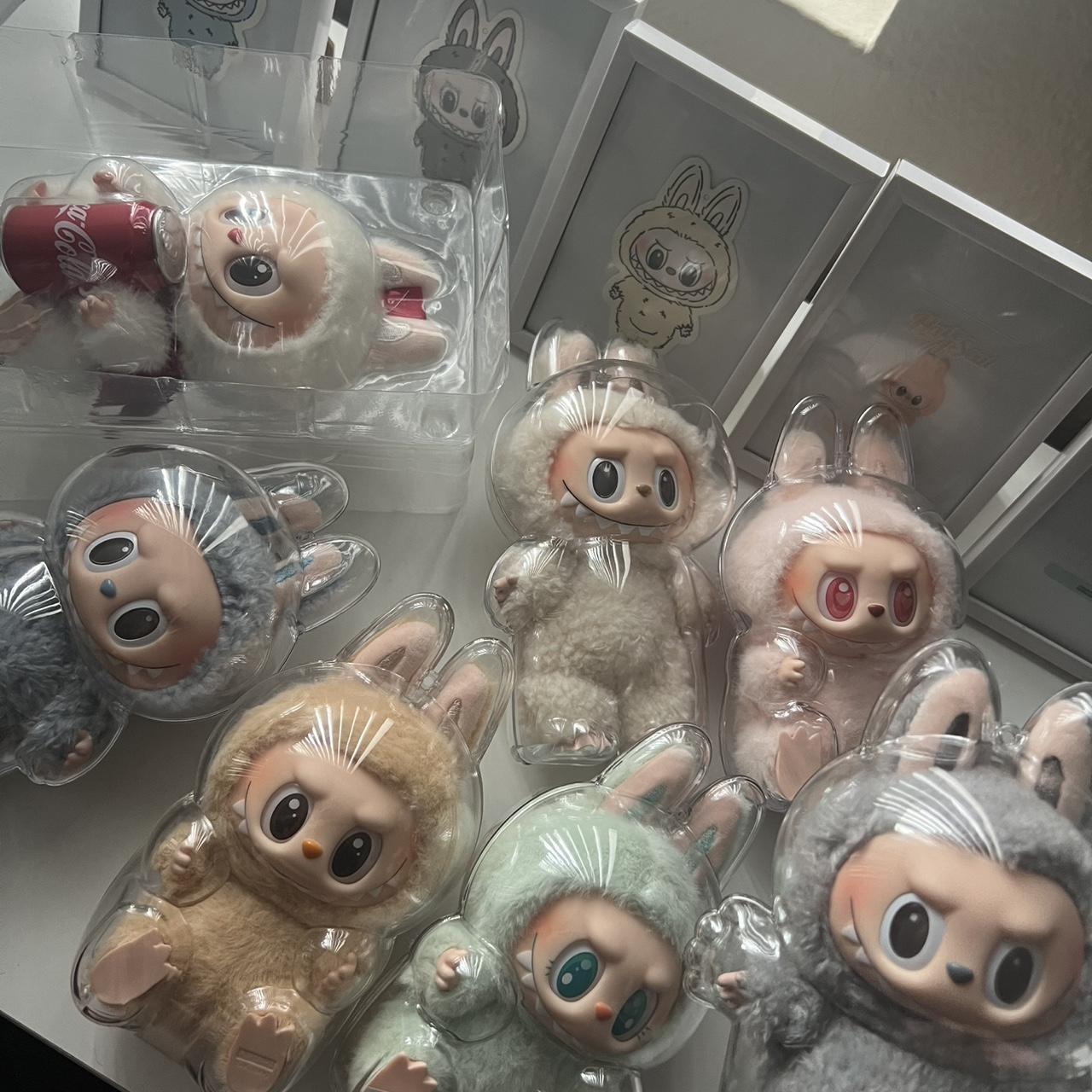 Labubu popmart authentic. QR code in tag to verify.... | Depop