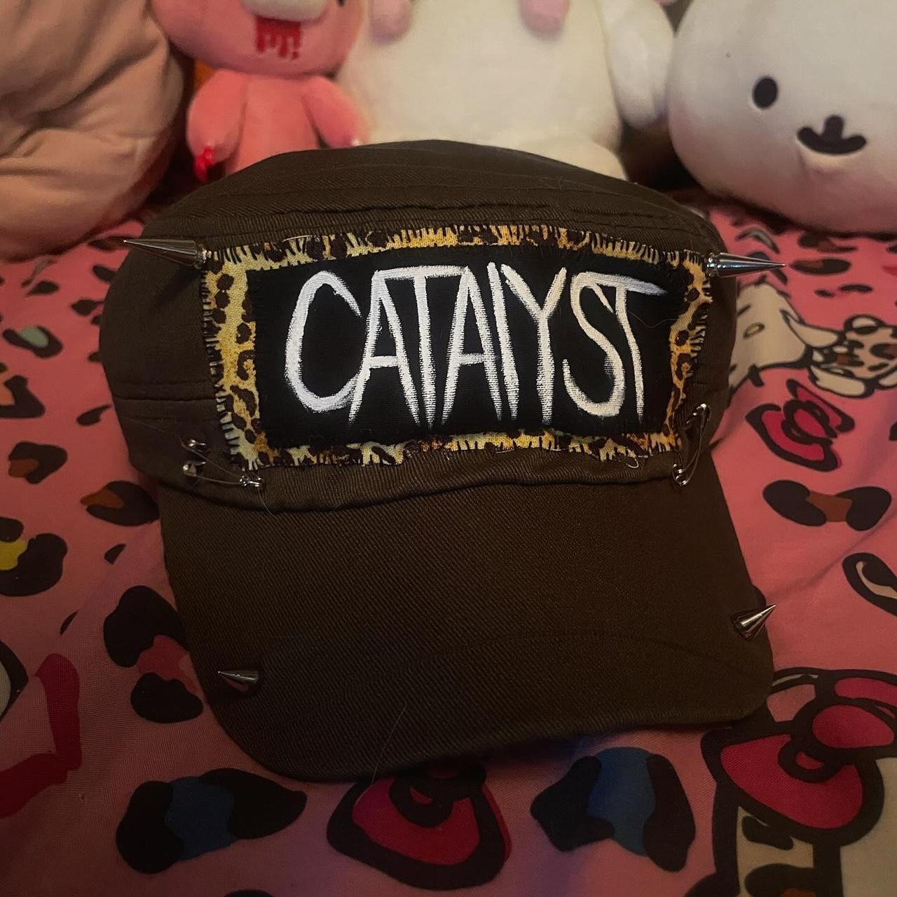 hand stitched dark green catalyst army... - Depop