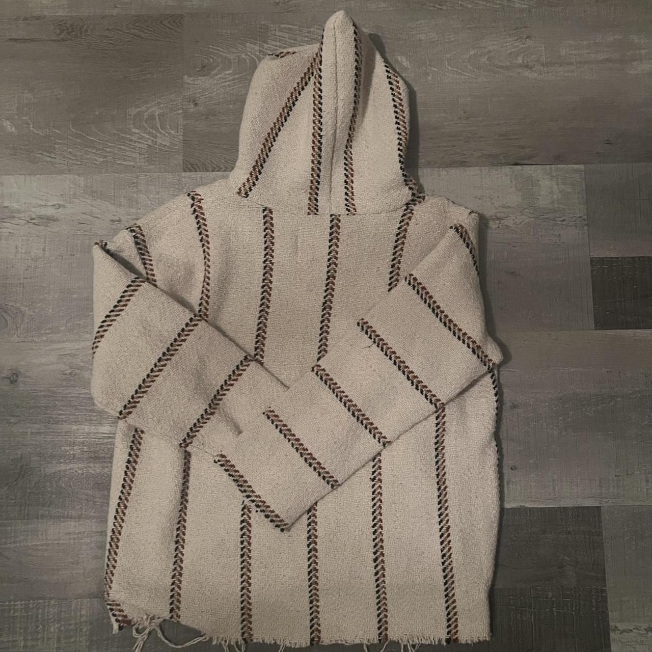 cropped and frayed drug rug worn twice size m DM... - Depop