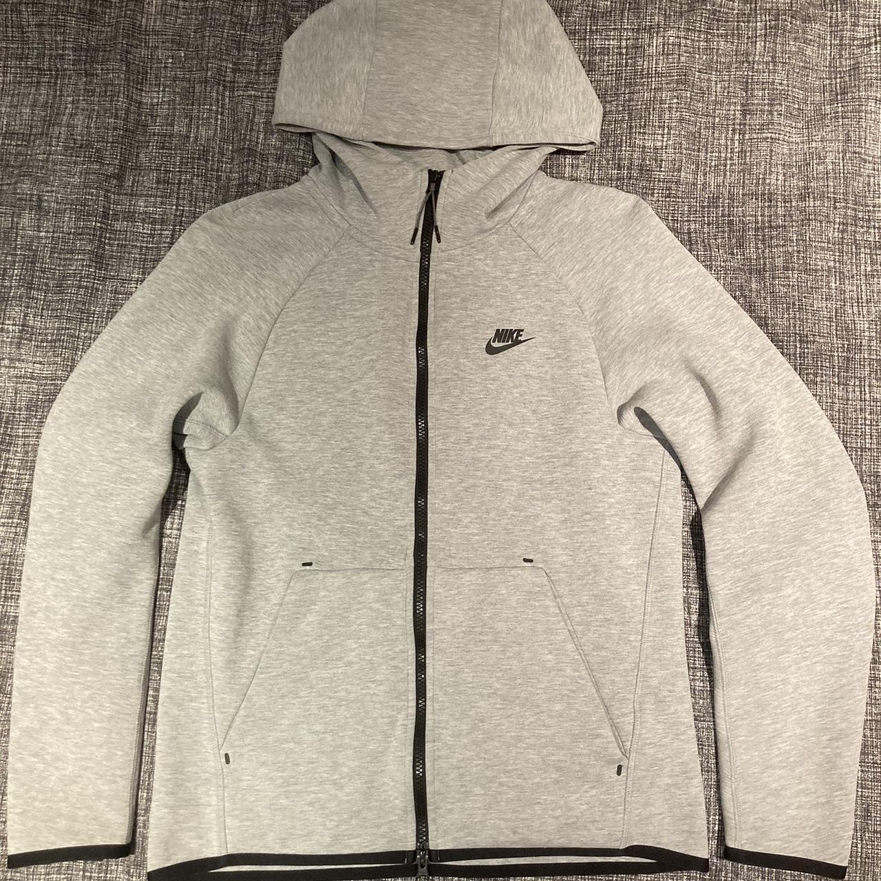 Nike Tech Fleece Old Season grey jacket XS 100%... - Depop