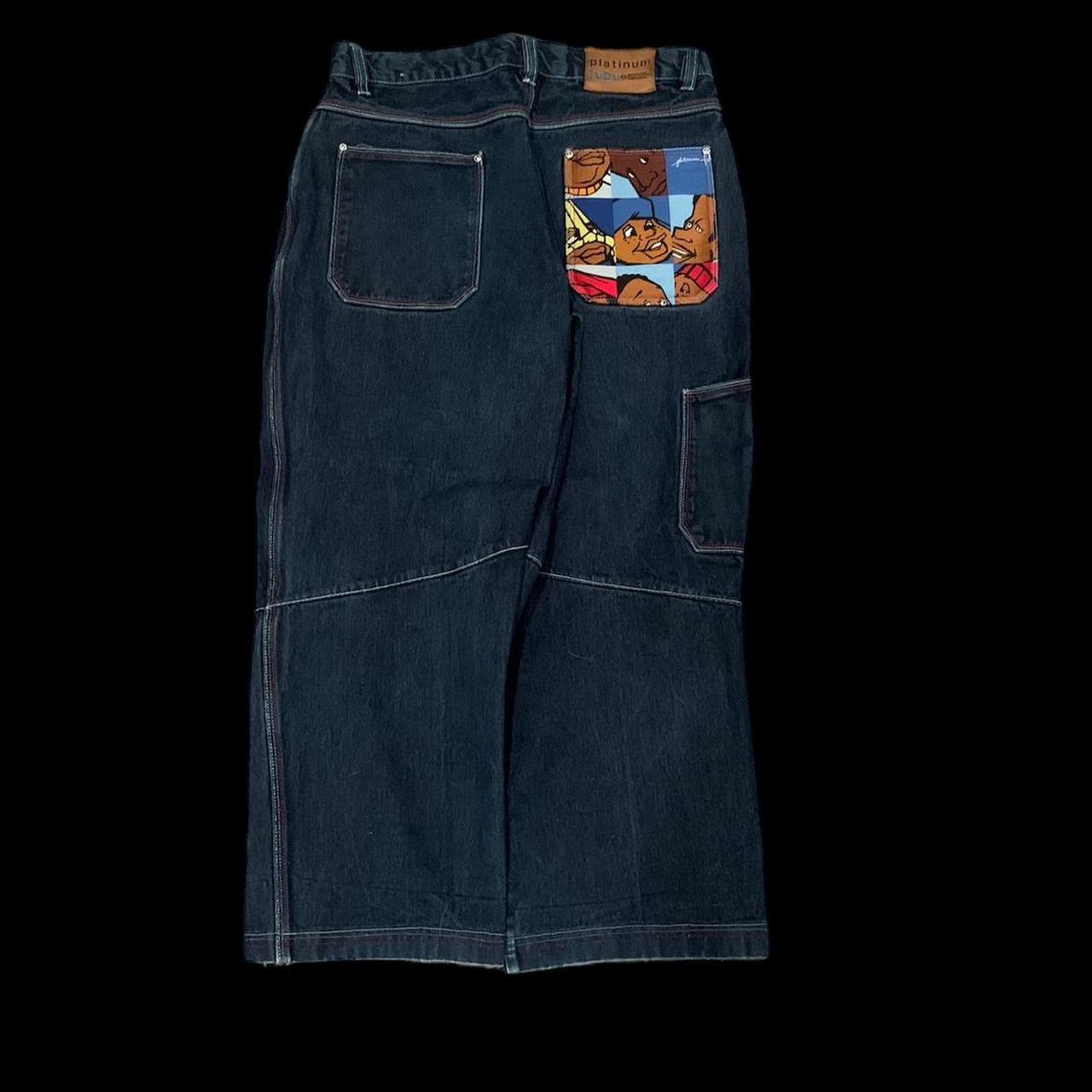 SUPER TUFF FAT ALBERT FUBU JEANS / CRAZY BAGGY FIT /... - Depop