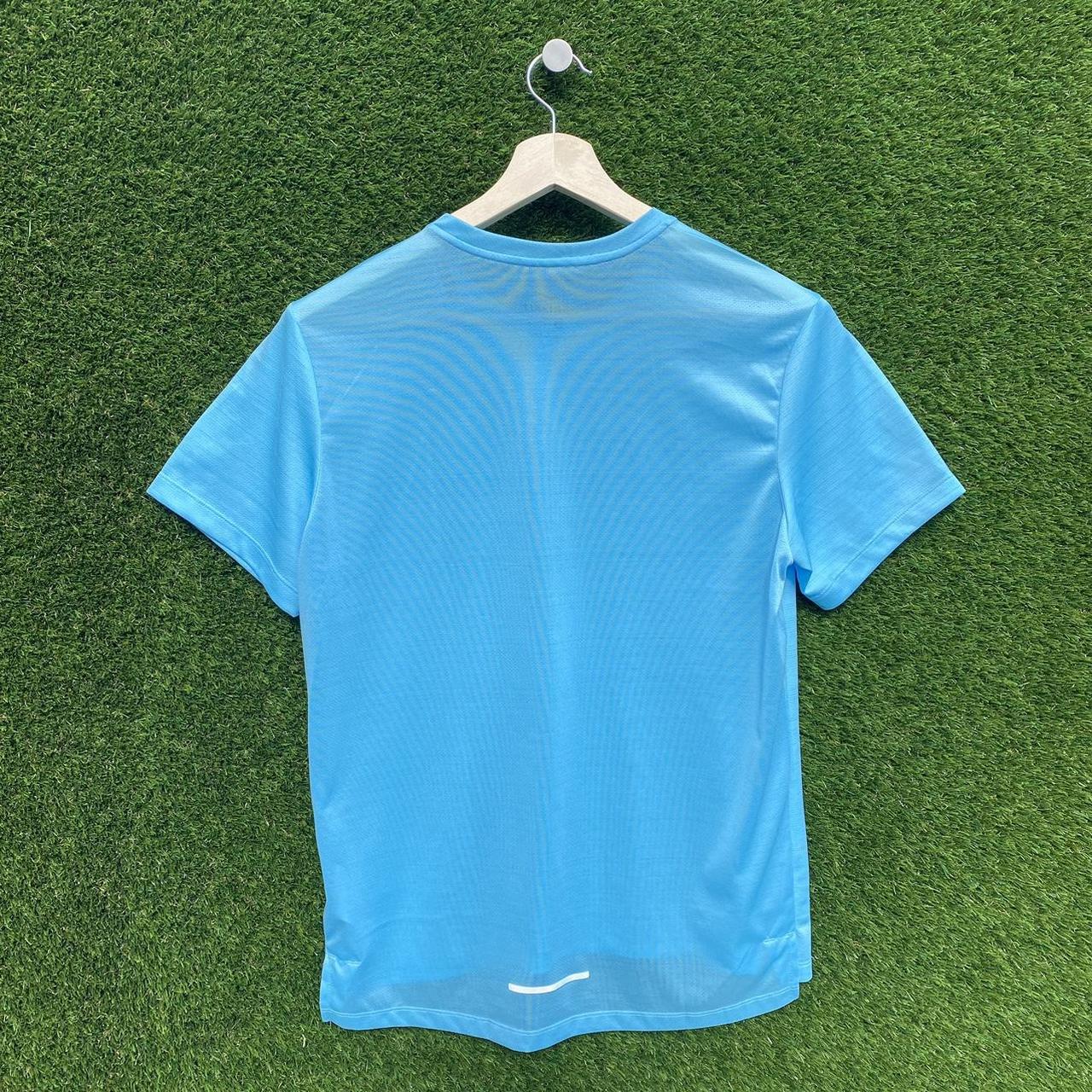 Men’s Nike Baby Light Blue Reflective Miler 1.0... - Depop