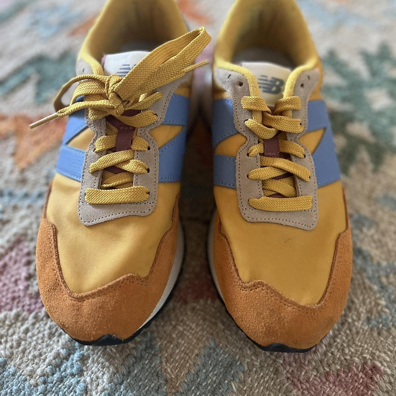 Really cool and funky New balance trainers. Hardly... - Depop